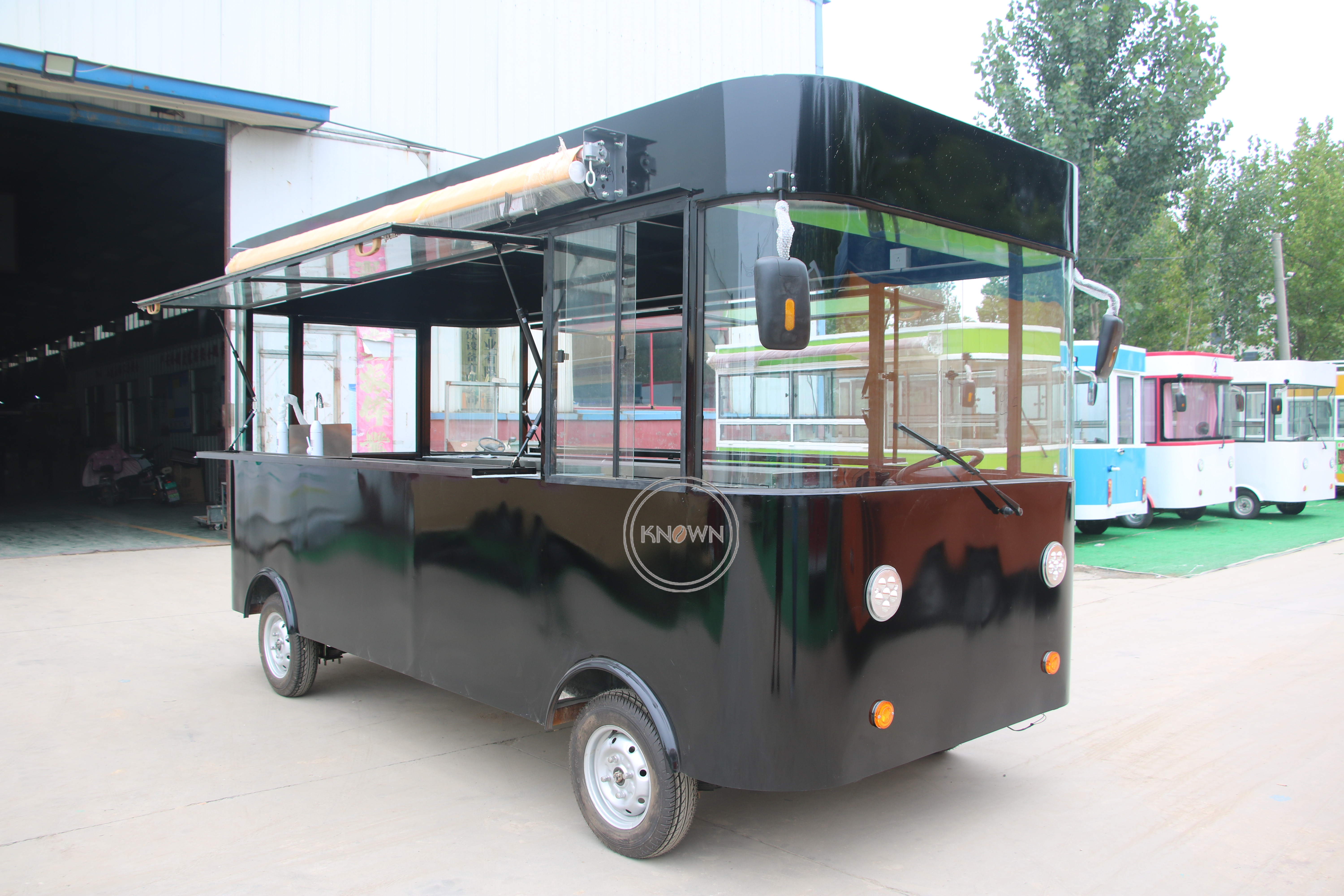 KN-JJ420 Electric Mobile Street Food Truck Ice Cream Hotdog Food Cart ...